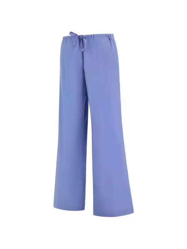 Herno Drawstring-waist Poplin Trousers