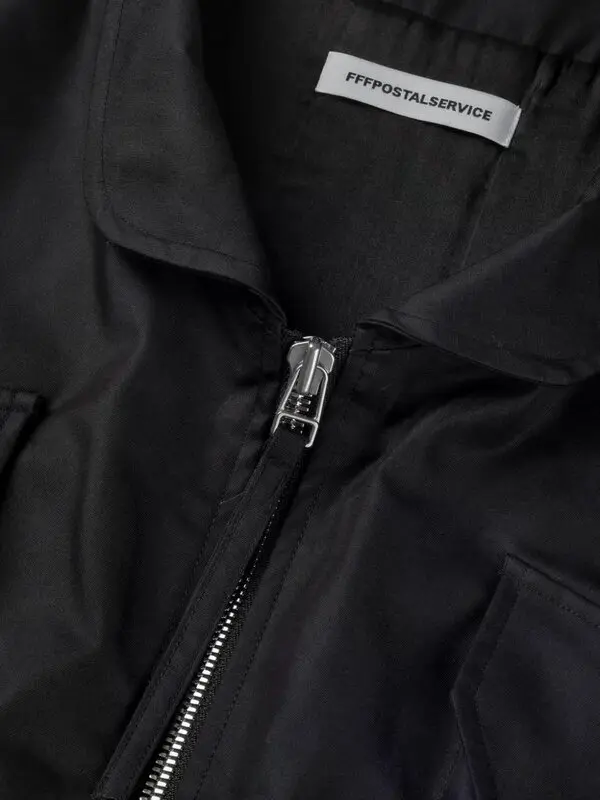 FFFPOSTALSERVICE Darted Kalf Zip-detail Vest