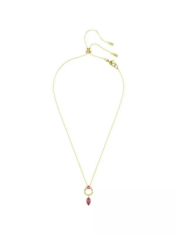 SWAROVSKI Crystal Pendant Cable-link Necklace - Gold