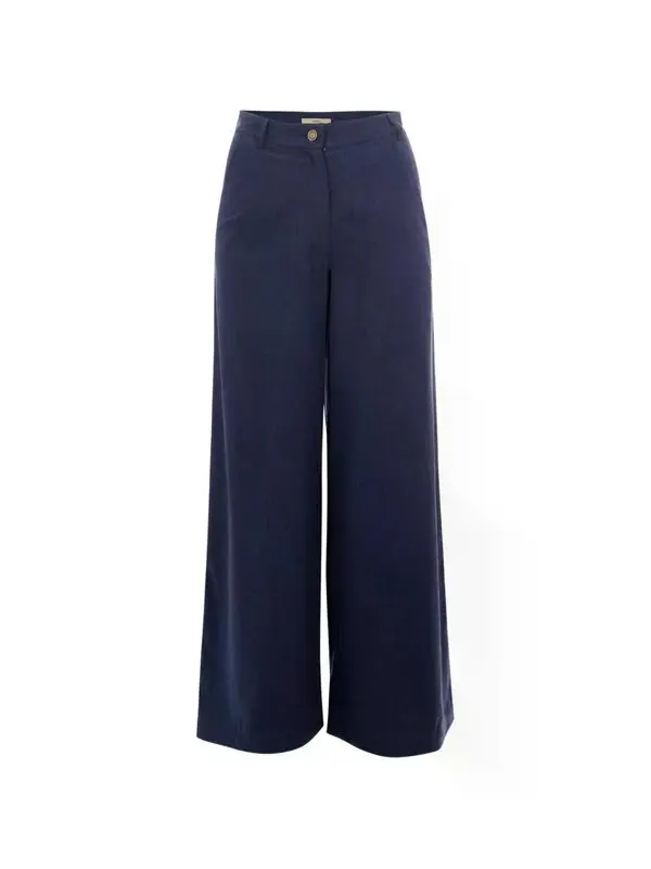 SESSUN Button-up Palazzo Pants