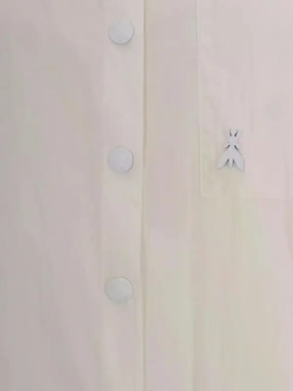 Patrizia Pepe Logo-plaque Chest-pocket Shirt