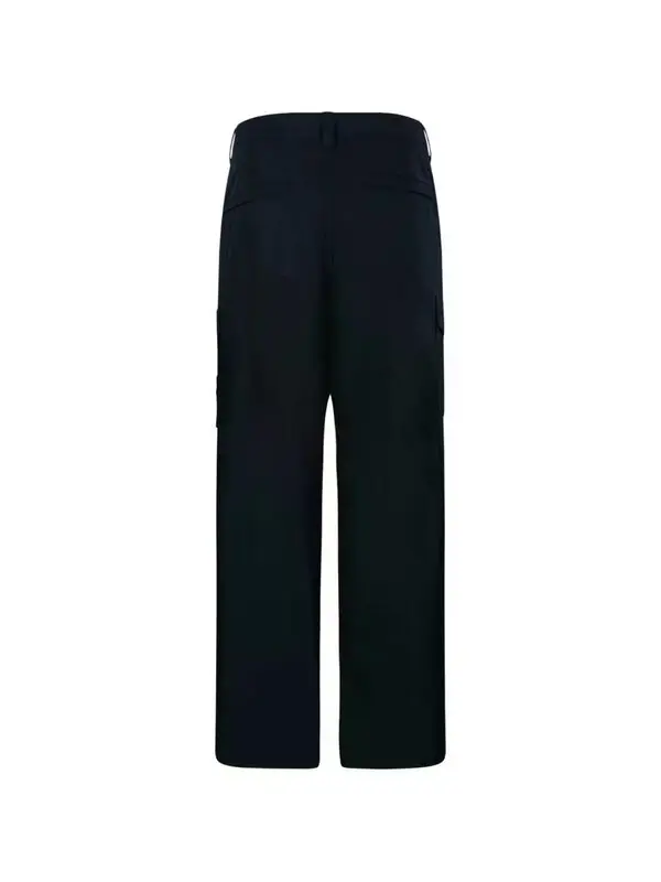 Stone Island Logo-patch Cargo Pants - Blue