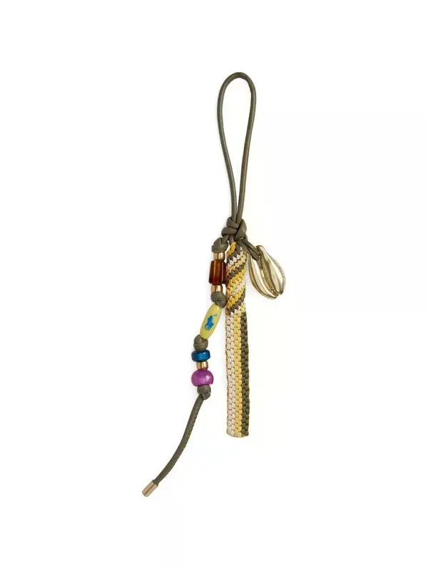 Polo Ralph Lauren Beaded-embellishment Keyring - Green