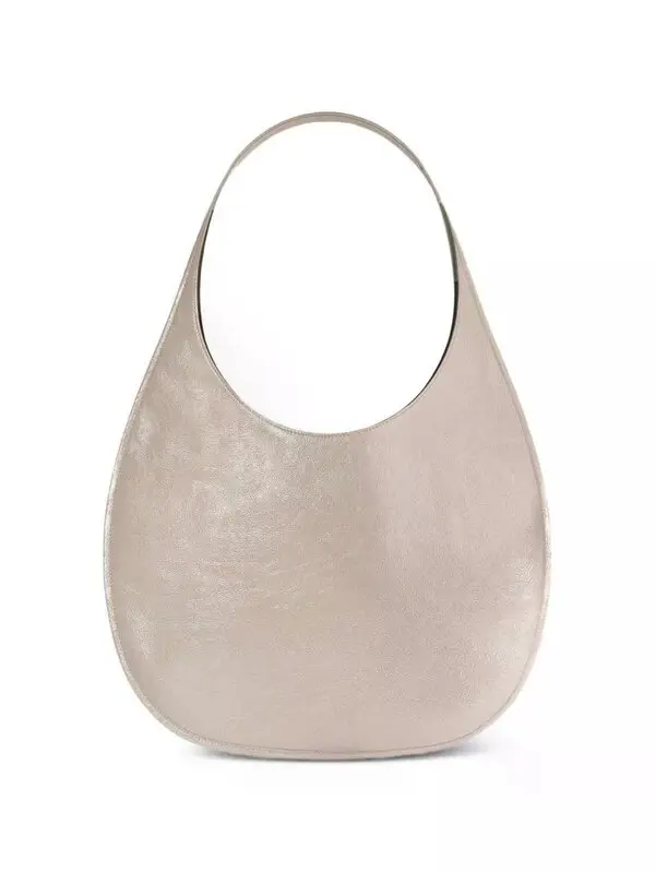 COURREGES Naplack Leather Holy Tote - Grey