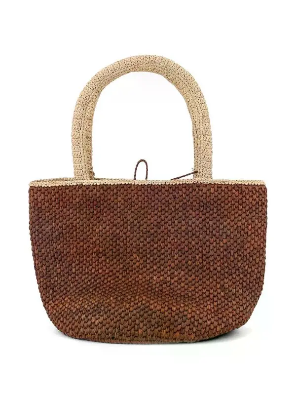 MC2 SAINT BARTH Marcy Tote Bag - Brown