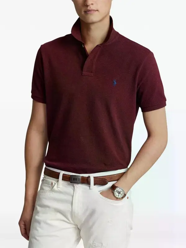 Polo Ralph Lauren Logo-embroidered Polo Shirt - Red