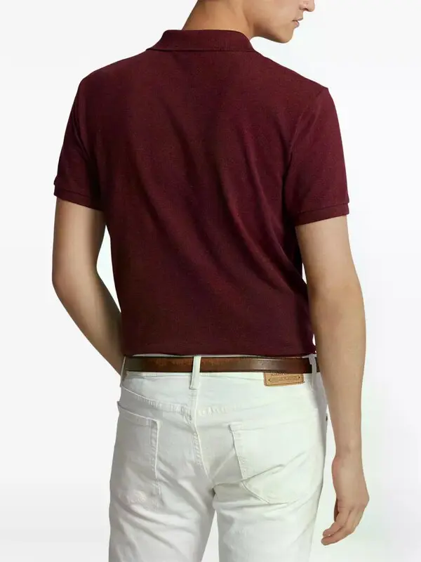 Polo Ralph Lauren Logo-embroidered Polo Shirt - Red