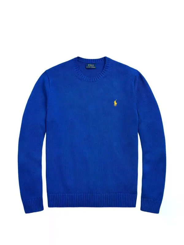 Polo Ralph Lauren Logo-embroidered Sweater - Blue