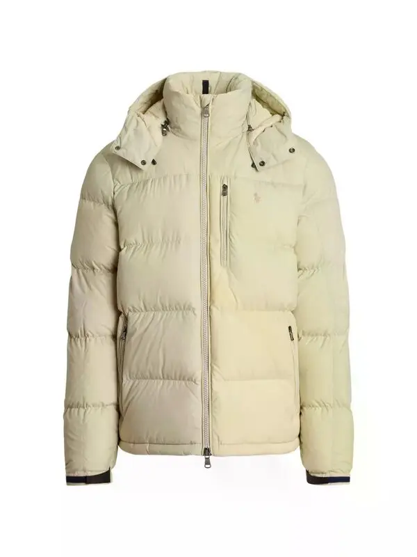 Polo Ralph Lauren Hooded Quilted Jacket - Neutrals