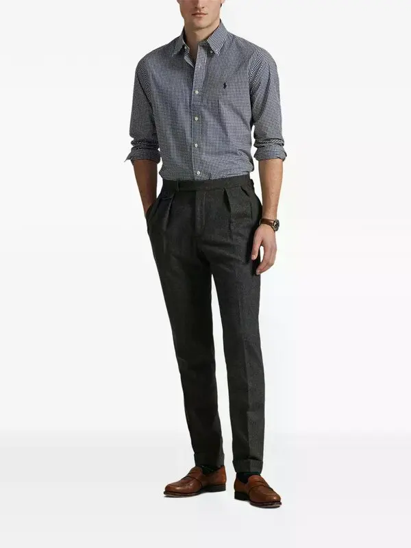 Polo Ralph Lauren Gingham-check Shirt - Blue