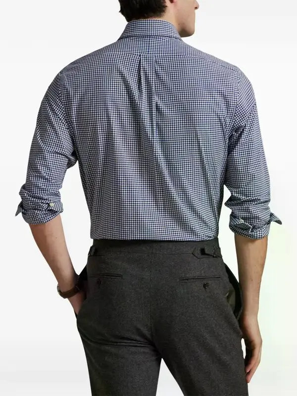 Polo Ralph Lauren Gingham-check Shirt - Blue