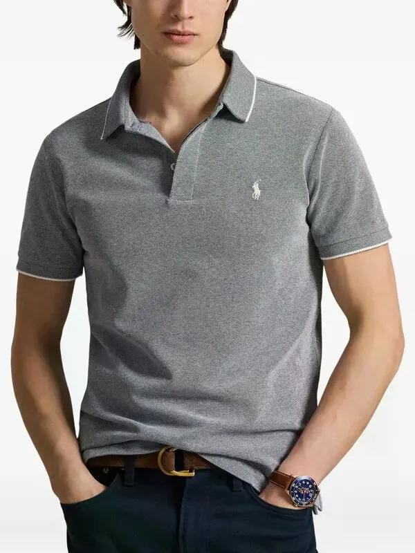 Polo Ralph Lauren Logo-embroidered Tipped Polo Shirt