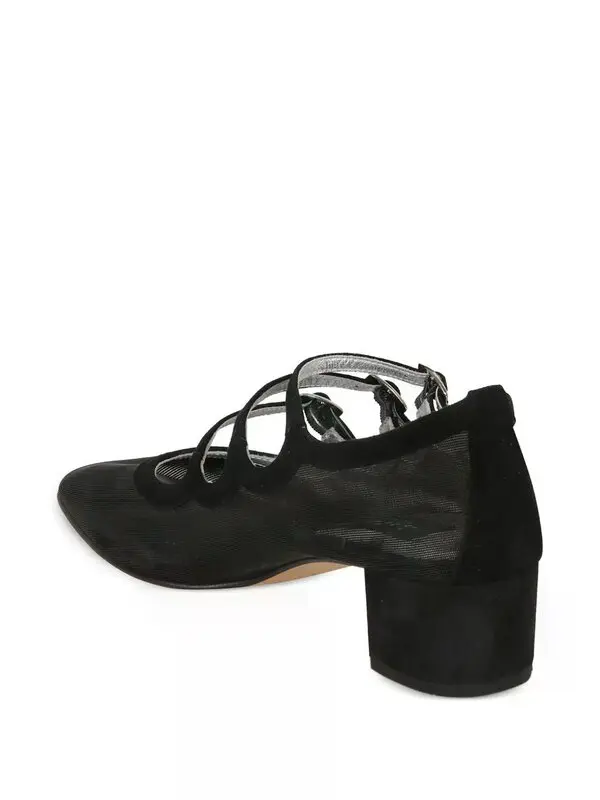 CAREL Kina Triple-strap Heeled Pumps
