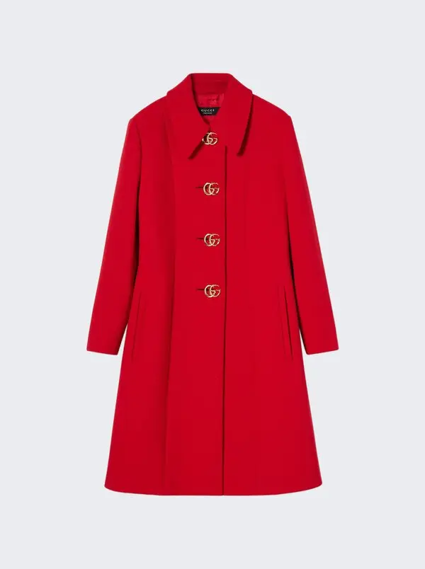 Gucci Wool Natté Coat