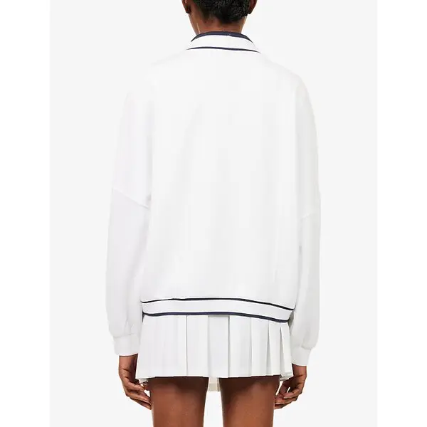 Varley Decker Knitted Cardigan - White