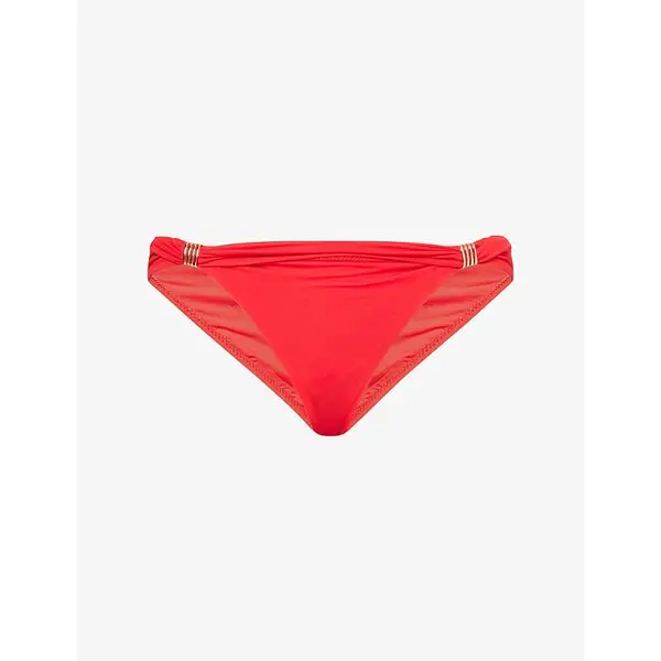 Melissa Odabash Grenada Hipster Bikini Bottoms - Red