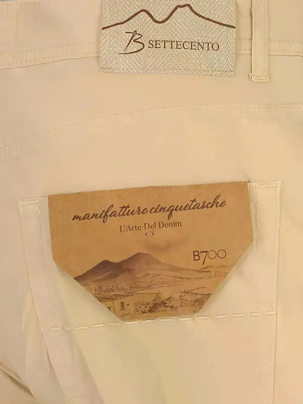 B SETTECENTO Five-pocket Skinny Trousers