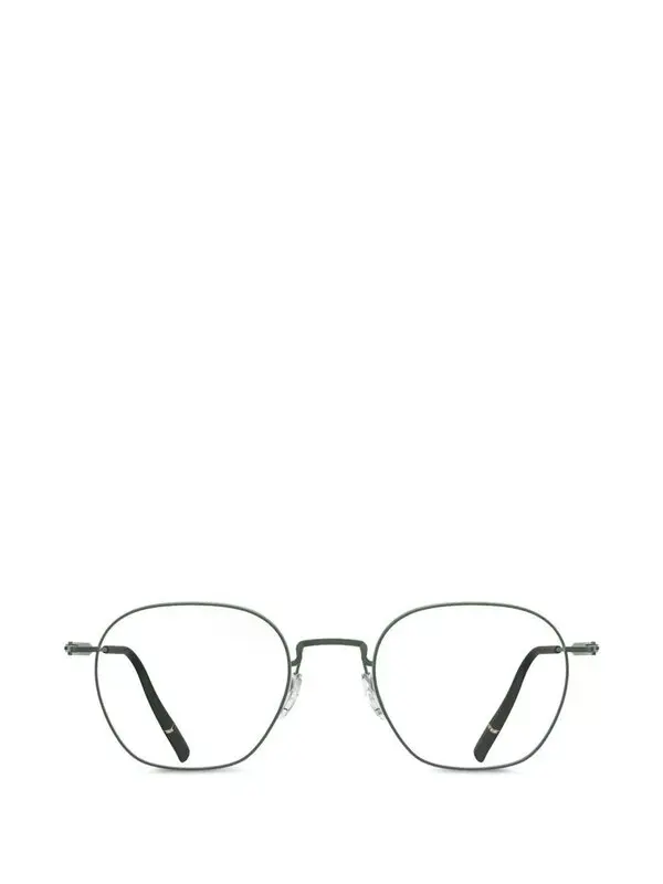 SILHOUETTE Pure Visionary Geometric-frame Eyeglasses - Green