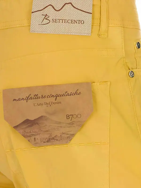 B SETTECENTO Slim-fit Chino Pants