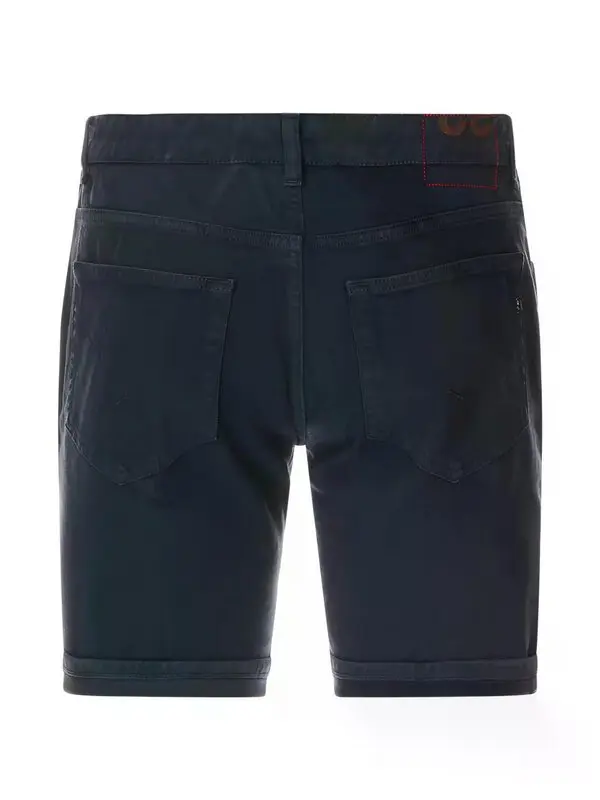 DONDUP Logo Plaque Bermuda Shorts
