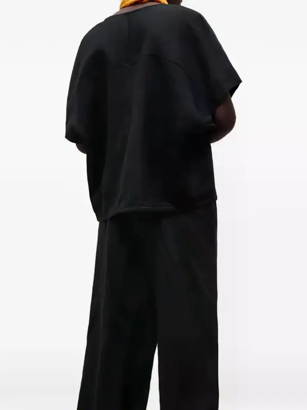 ECOALF Dora V-neck Drawstring-hem Shirt