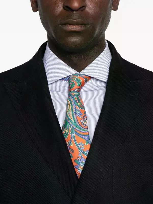 Canali Double-breasted Peaked-lapel Blazer - Black