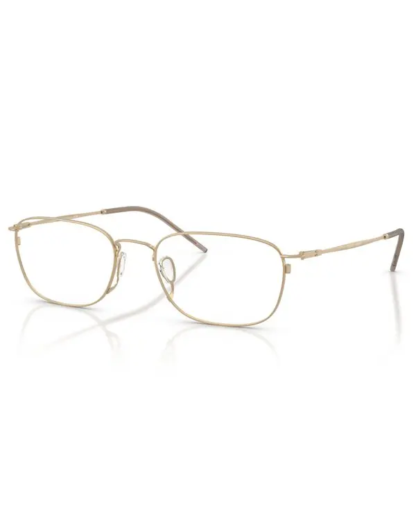 Giorgio Armani Pillow Eyeglasses - Matte Pale Gold