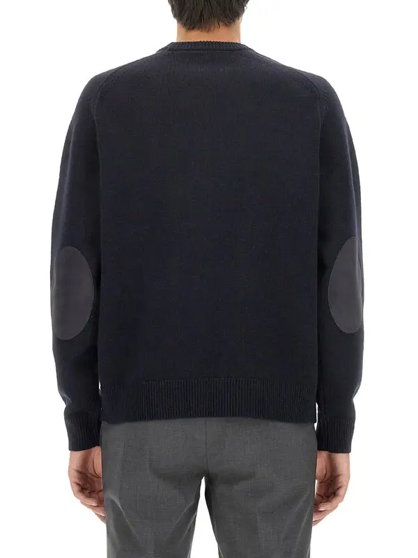 Theory Wool Jersey Pullover - Blue