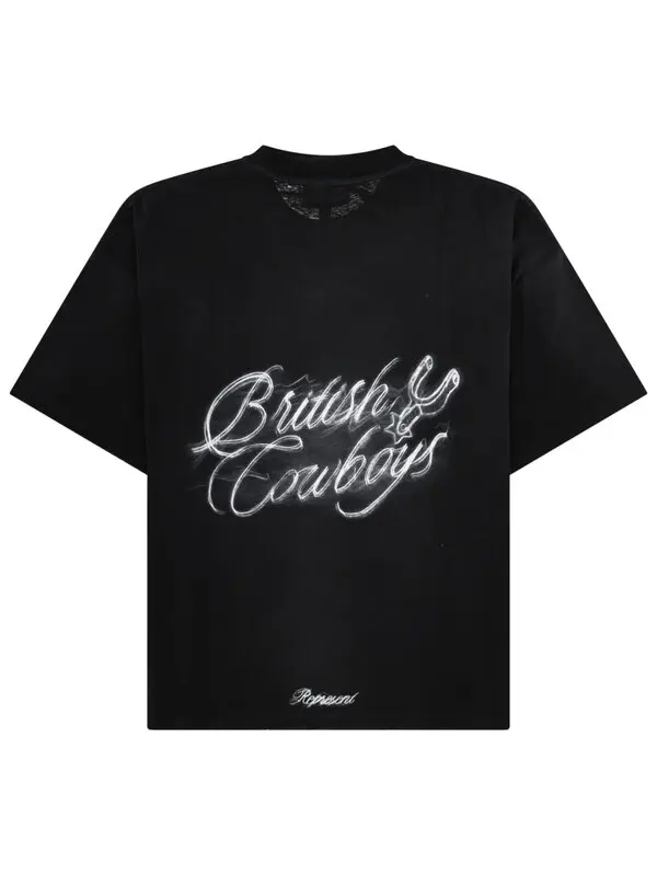 REPRESENT T-shirt "british Cowboys - Black