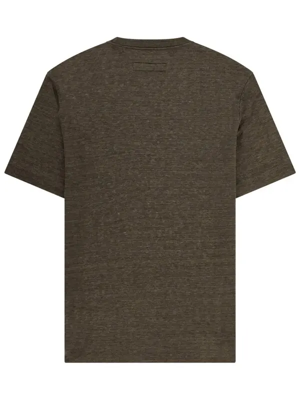 Zegna T-shirt "oasi" In Lino
