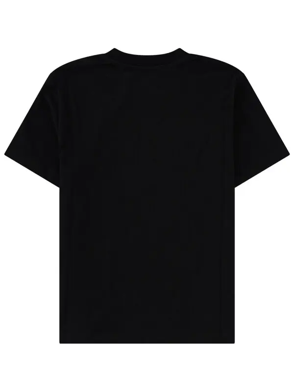 MSGM T-shirt With Embroidered Lace Logo