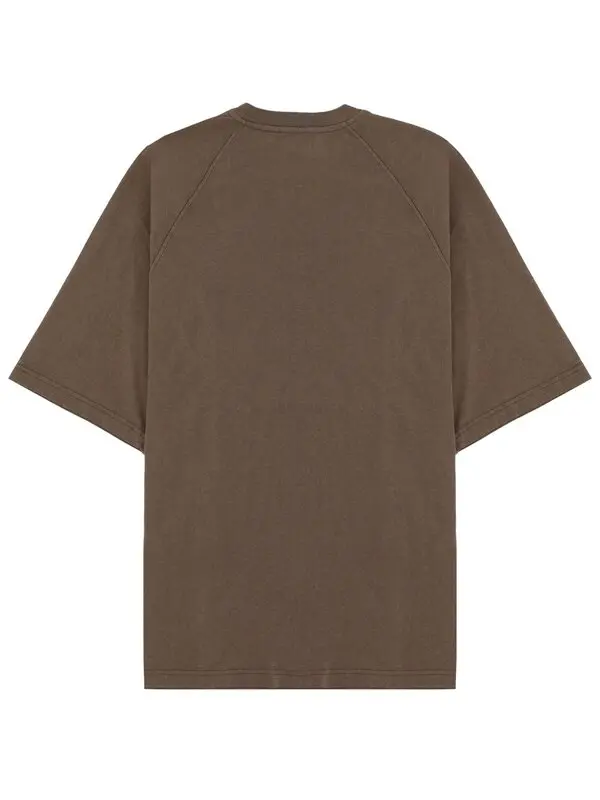 DIESEL® T-shirt "jussi" Con Logo - Brown