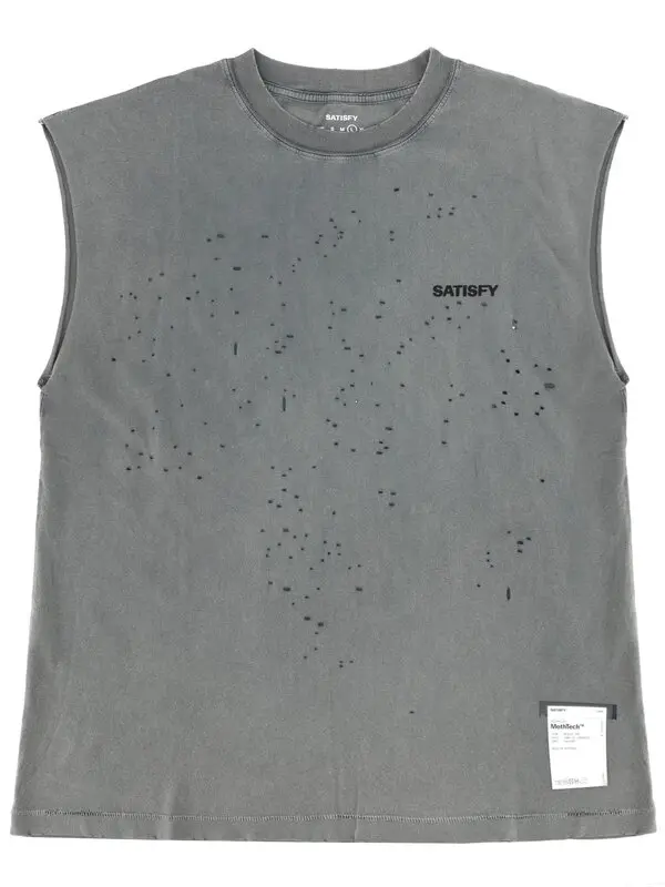 Satisfy Sleeveless Logo Tank Top