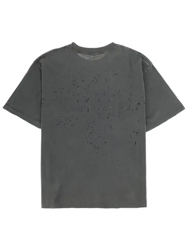 Satisfy T-shirt Con Logo - Grey