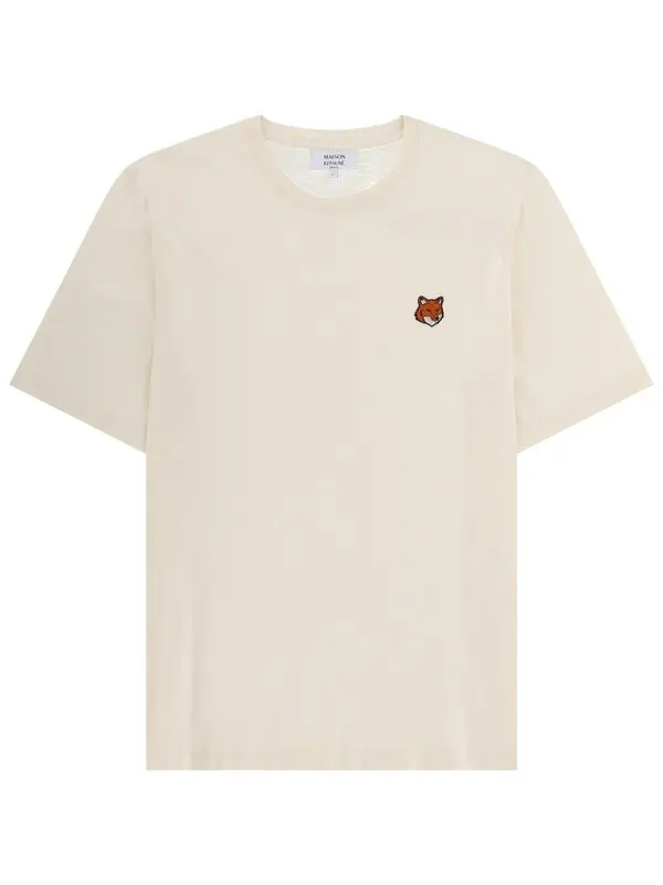Maison Kitsuné T-shirt "fox Head - Beige