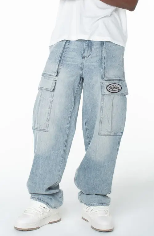 VON DUTCH Outlaw Cargo Baggy Jeans