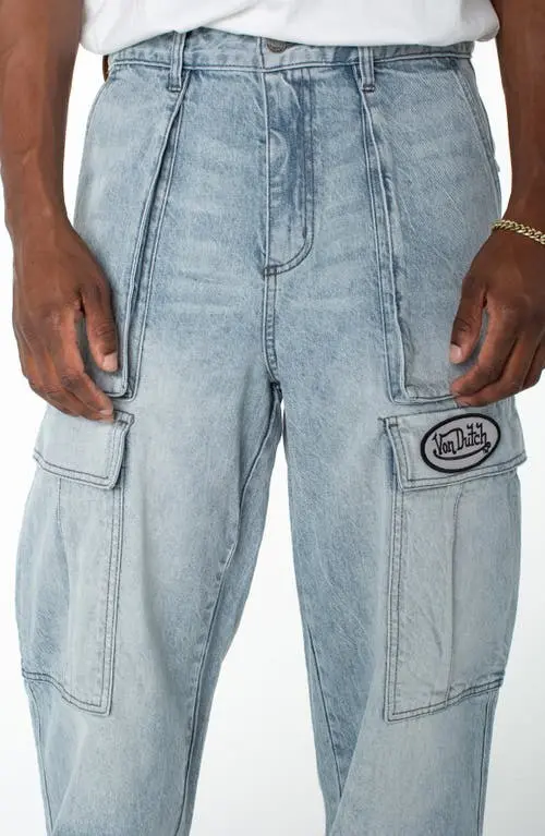 VON DUTCH Outlaw Cargo Baggy Jeans