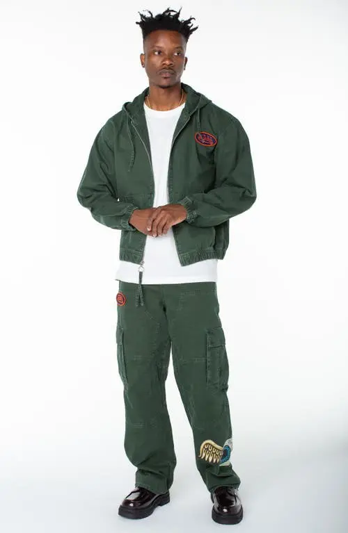 VON DUTCH Zip Up Hoodie Jacket
