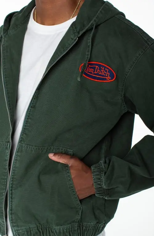 VON DUTCH Zip Up Hoodie Jacket