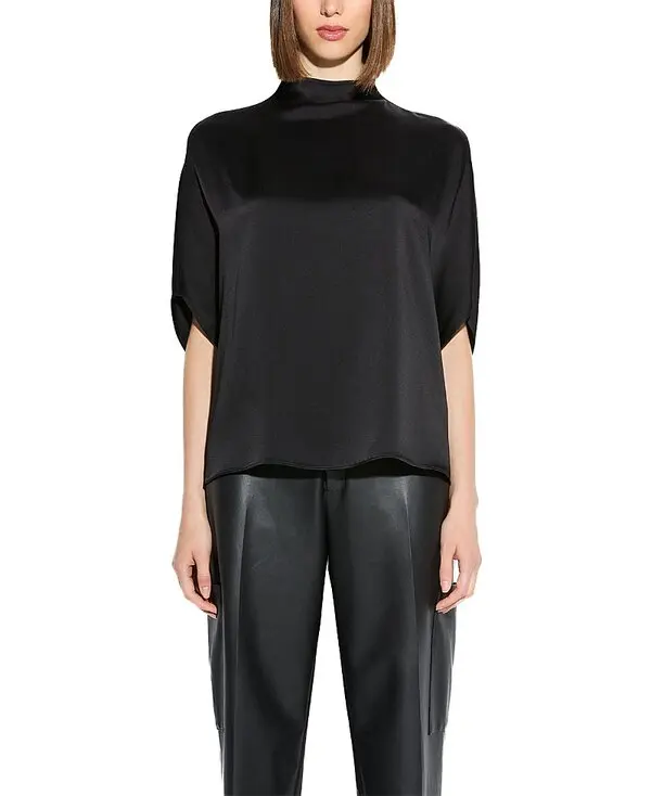 Lapointe Satin Cape Tee