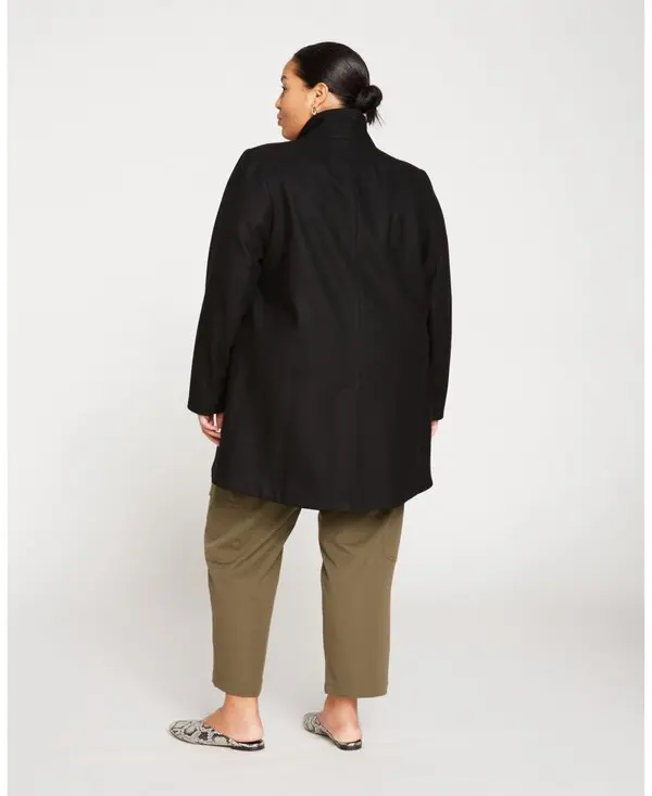 Universal Standard Beas Coat - Black