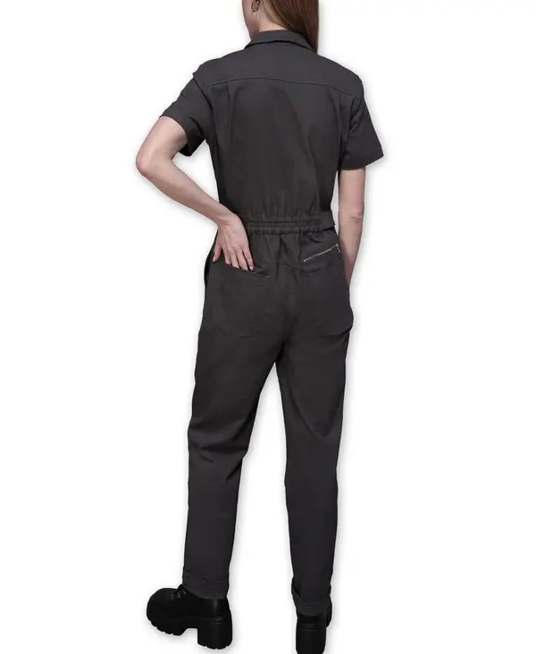 WILDFANG Essential High Waisted Zipper Coverall