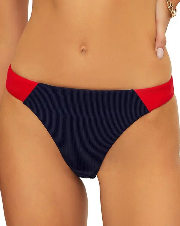 Beach Riot Kimora Bikini Bottom - Twilight Firework Colorblock