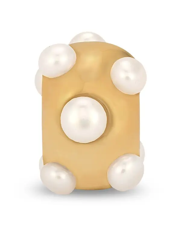 Adina Reyter 10k Yellow Freshwater Pearl Pendant - Gold