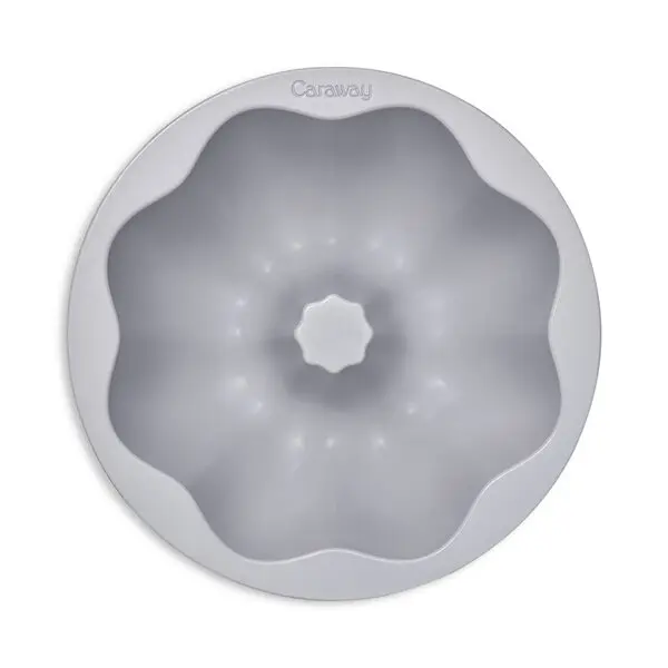 CARAWAY Ceramic Nonstick Fluted Cake Pan - Gray