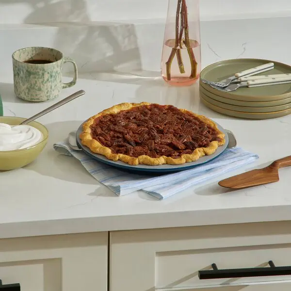 CARAWAY Ceramic Nonstick Pie Pan Plus - Gray