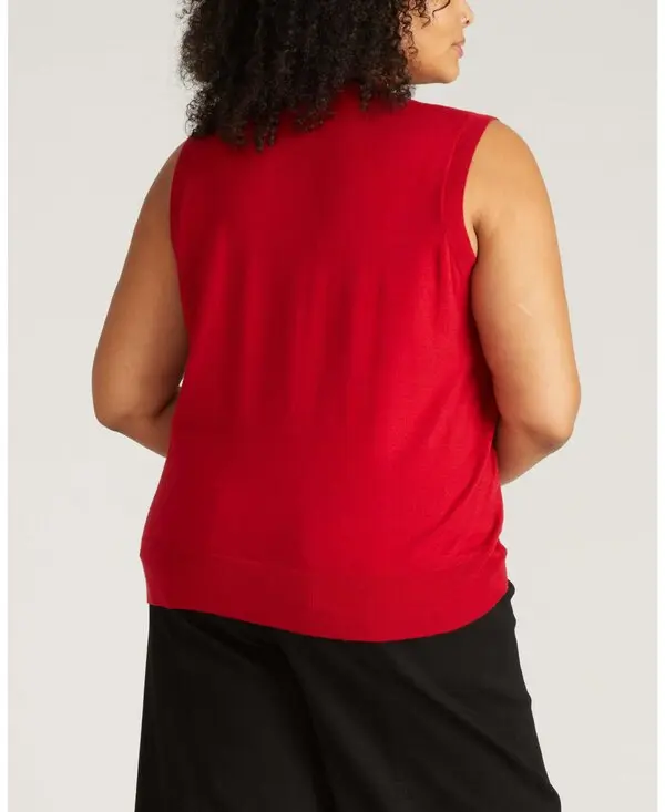 Universal Standard Savvy Fine Knit Cardigan Vest