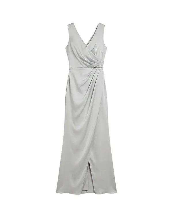 Coast Ruched Satin Dress