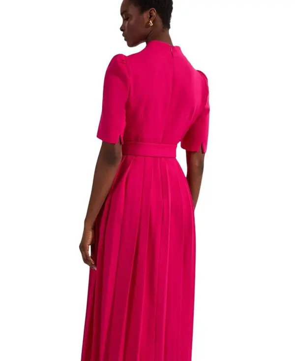 karen millen petite evening dresses Karen Millen Petite Viscose Blend Slinky Drape Plunge Back Knit Maxi Dress in Ivory