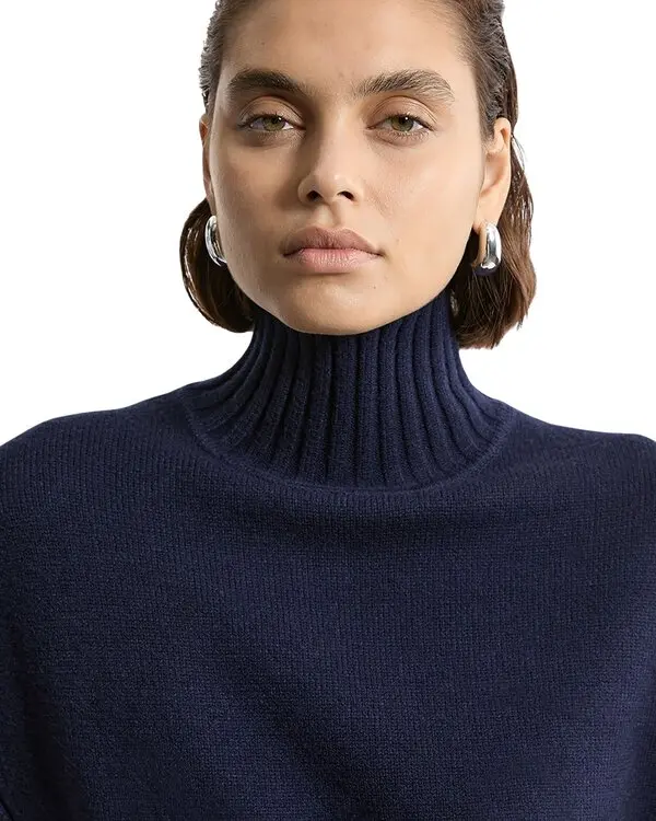 Karen Millen High Neck Knitted Tunic Top